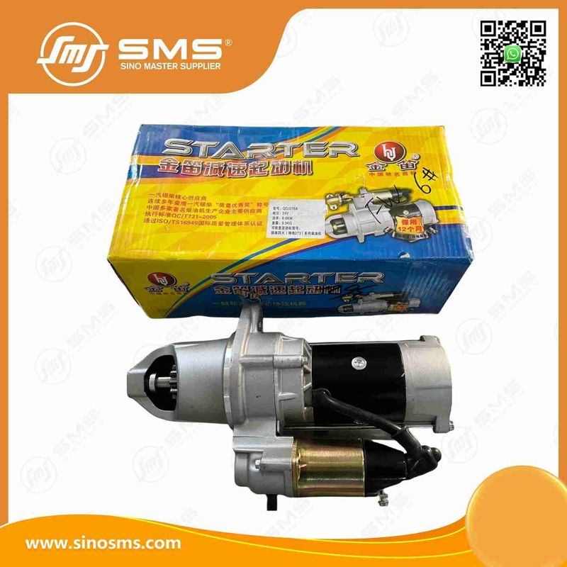 3708010-29D Starter Motor FAW Truck Parts 24V 6KW 273 QDJ276A Starting ...