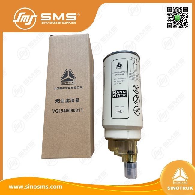 VG1540080311 PL420 Truck Fuel Filter HOWO Truck Parts