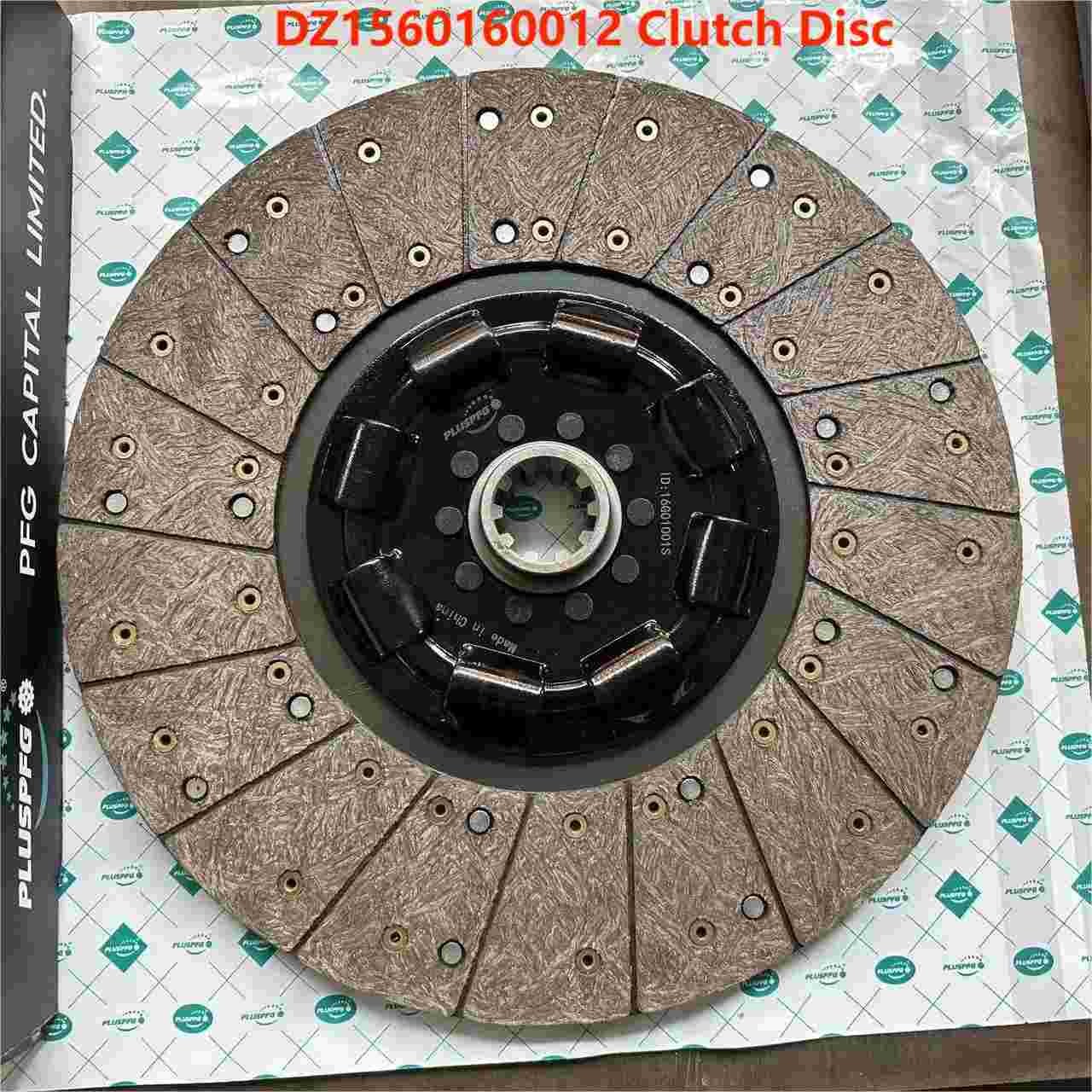 DZ1560160012 430 Shacman Truck Parts Clutch Disc / Driven Disc Assembly ...