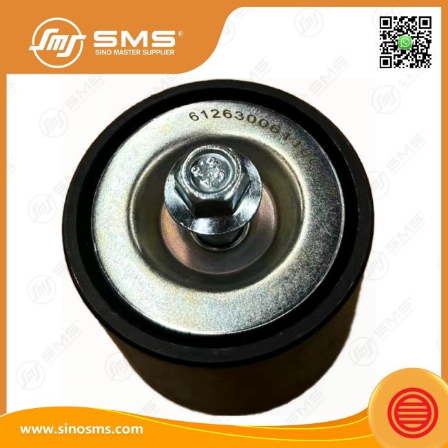 Flat Idler 612630061100 Weichai Engine Parts Belt Tensioner Roller Belt ...