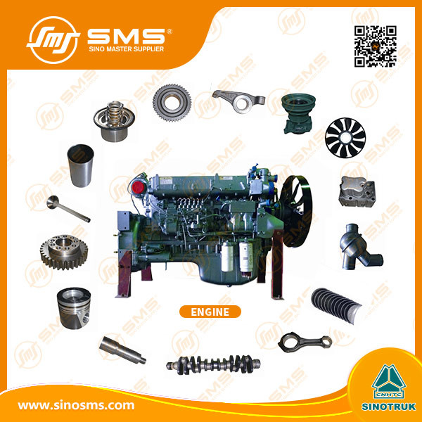 371 HOWO Truck Parts Wd615 Engine Spare Parts 336 Engine Spare Parts